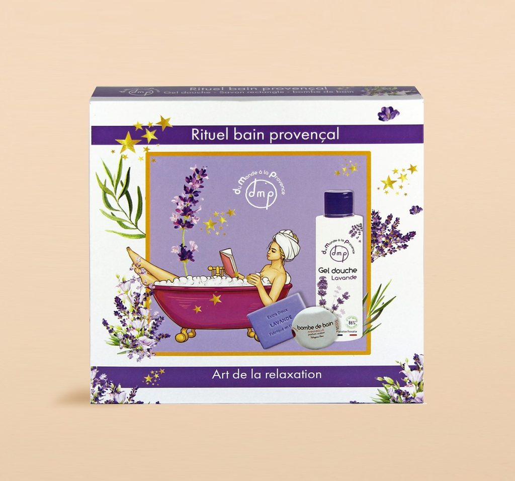 Coffret Rituel de bain provençal - Du Monde à la Provence